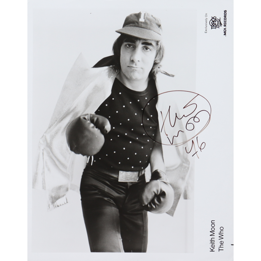 Keith Moon Signed "The Who" 8x10 Photo (JSA) | Pristine Auction