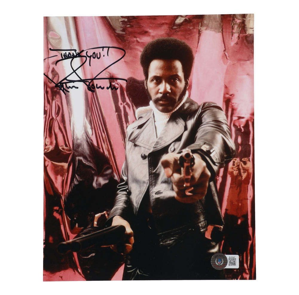 Richard Roundtree Signed "Shaft" 8x10 Photo Inscribed "Thank You ...