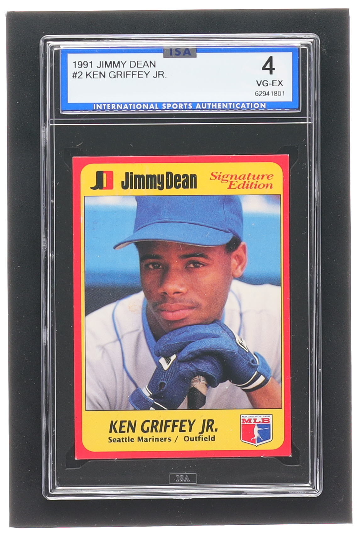 Ken Griffey Jr. 1991 Jimmy Dean #2 (ISA 4) | Pristine Auction