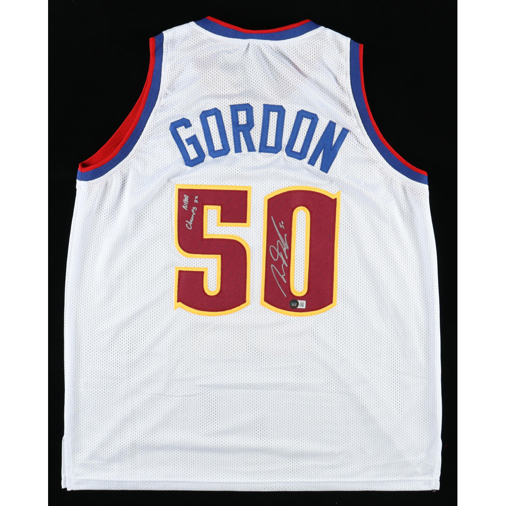 Aaron Gordon Signed Jersey Inscribed "NBA Champ 23" (Beckett ...