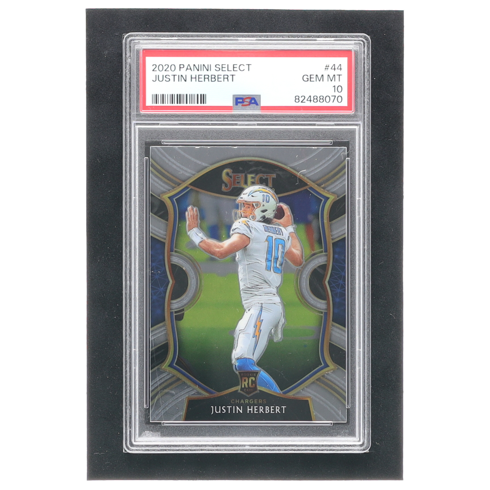 Justin Herbert 2020 Select #44 RC (PSA 10) | Pristine Auction