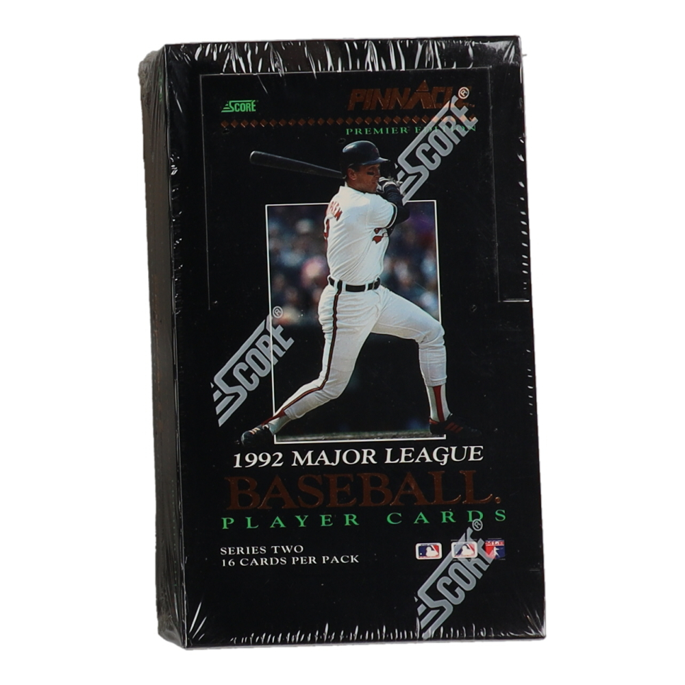 1992 Pinnacle Series 2 Baseball Wax Box with (36) Packs | Pristine Auction