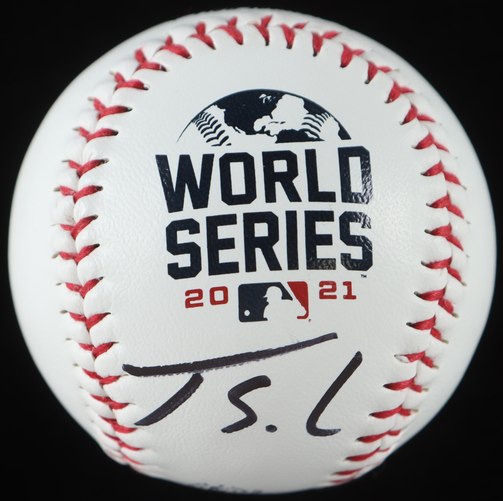 Jorge Soler Signed 2021 World Series Champions Baseball (Beckett ...