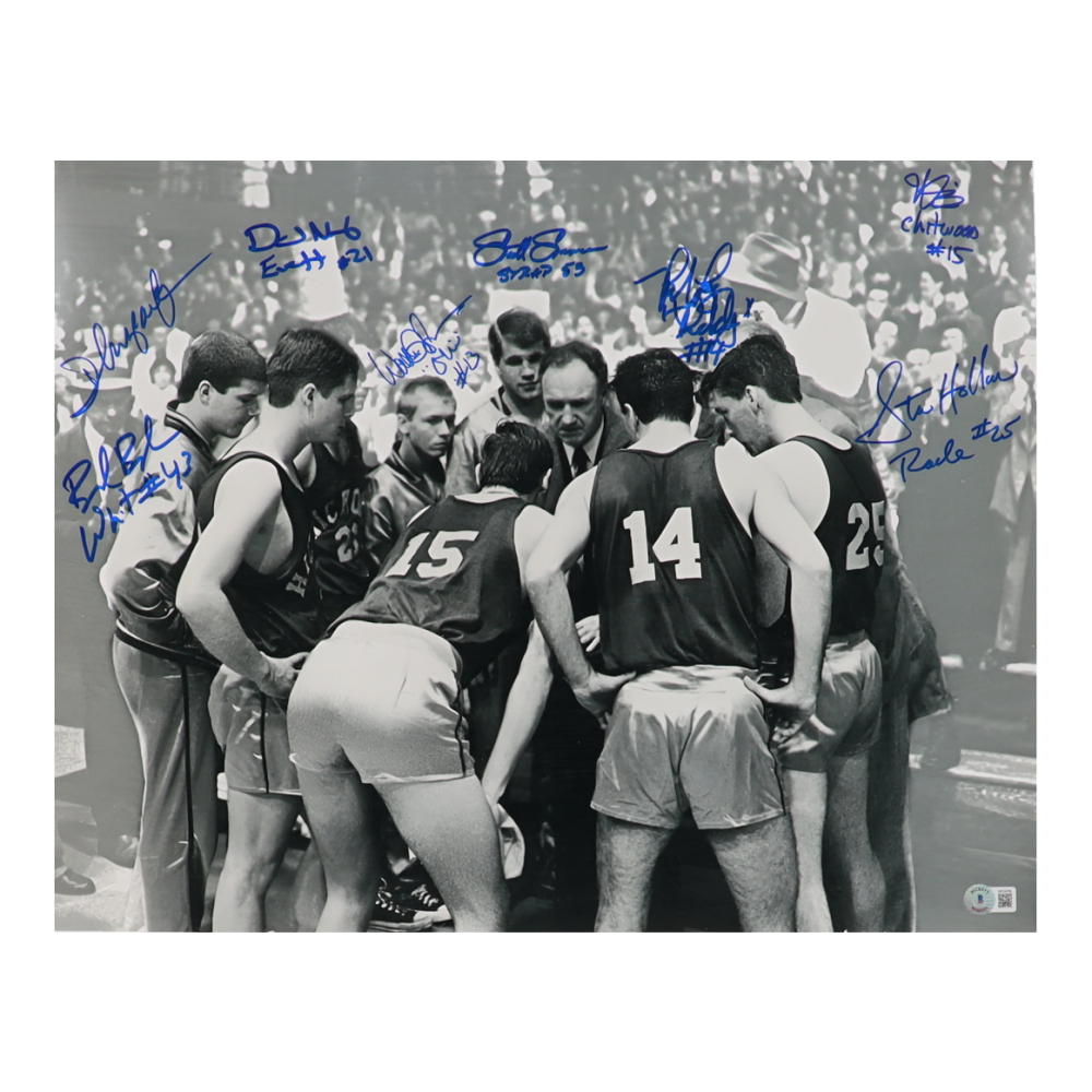 Hoosiers 16x20 Photo Signed By (8) Including David Anspaugh, Wade ...