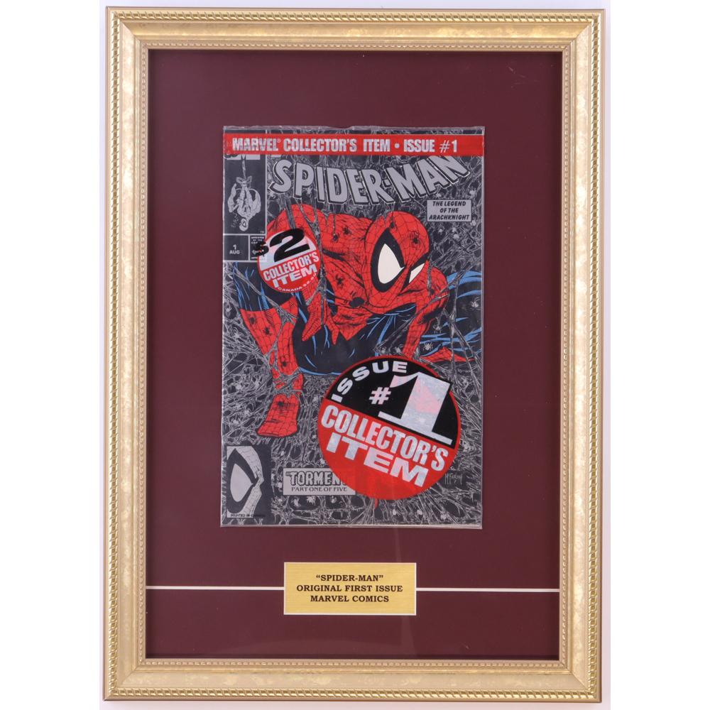 Marvel Comics "Spiderman: Torment" First Issue Custom Framed Comic Book ...