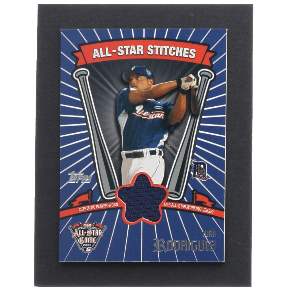 Ivan Rodriguez 2005 Topps Update All-Star Stitches #IR A | Pristine Auction
