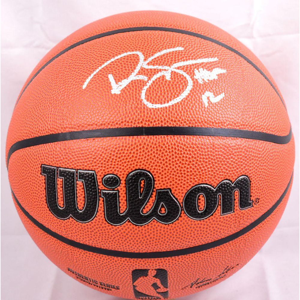 Ralph Sampson Signed NBA Basketball Inscribed "HOF 12" (Beckett ...