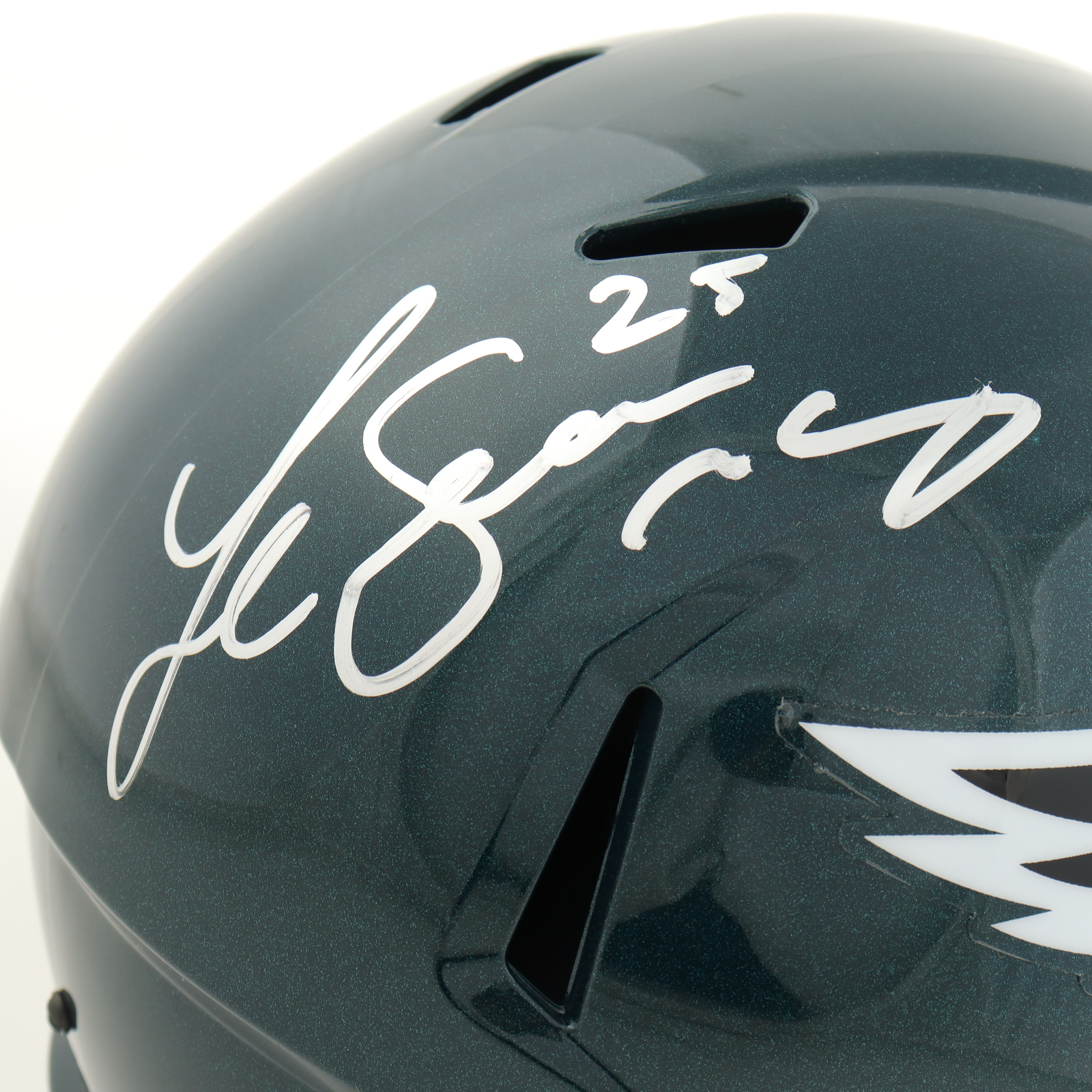 LeSean McCoy Signed Eagles Full-Size Speed Helmet (Beckett) | Pristine ...