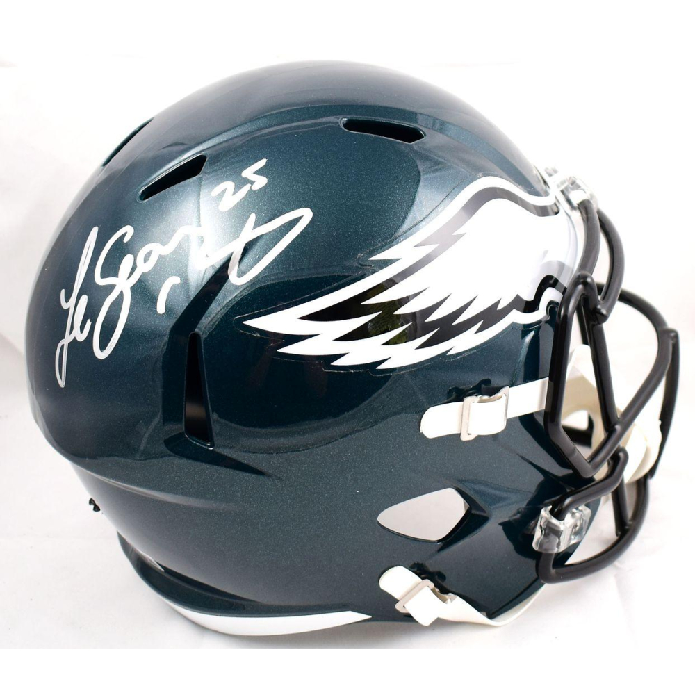 LeSean McCoy Signed Eagles Full-Size Speed Helmet (Beckett) | Pristine ...
