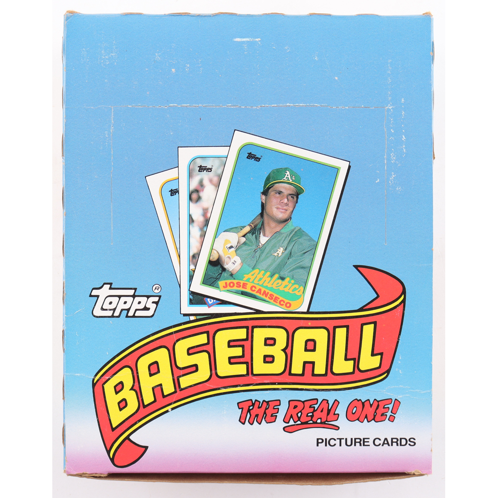1989 Topps Baseball Rack Box with (24) Rack Packs | Pristine Auction