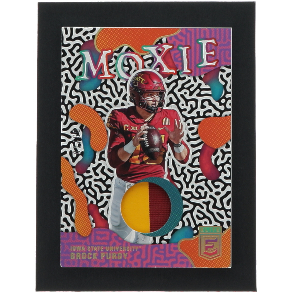 Brock Purdy 2023 Panini Chronicles Draft Picks Elite Moxie Jerseys #2 ...