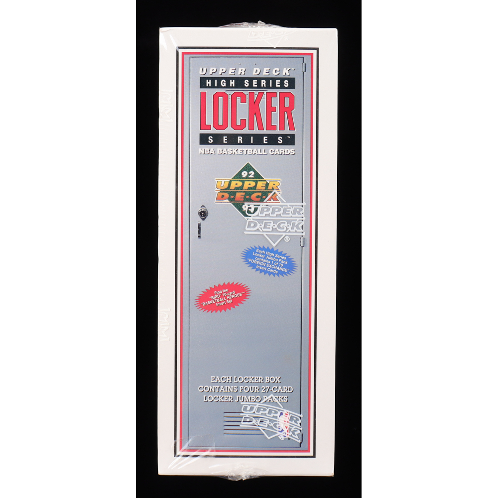 1992-93 Upper Deck NBA Michael Jordan Locker High Series Box with (27 ...