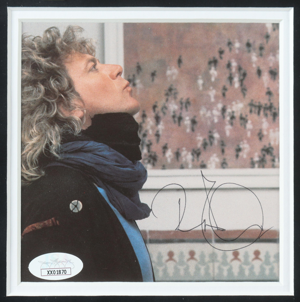 Robert Plant Signed "Led Zeppelin" Custom Framed Cut Display (JSA ...