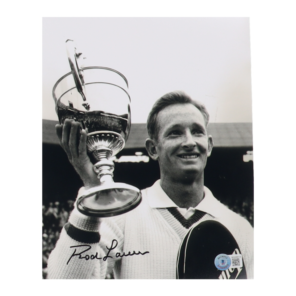 Rod Laver Signed 8x10 Photo (Beckett) | Pristine Auction