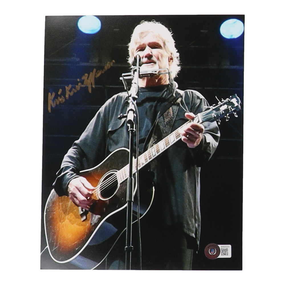 Kris Kristofferson Signed 8x10 Photo (Beckett) | Pristine Auction