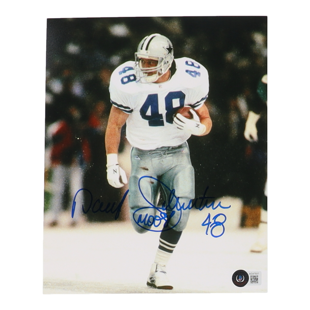 Daryl "Moose" Johnston Signed Cowboys 8x10 Photo (Beckett) | Pristine ...
