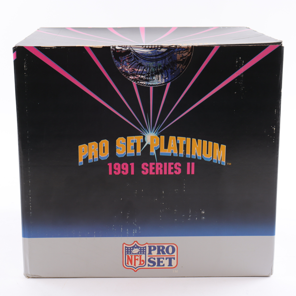 1991 Pro Set Platinum Series 2 Football Case of (10) Boxes | Pristine ...