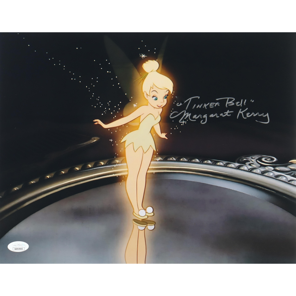 Margaret Kerry Signed "Tinker Bell" 11x14 Photo Inscribed "Tinker Bell ...