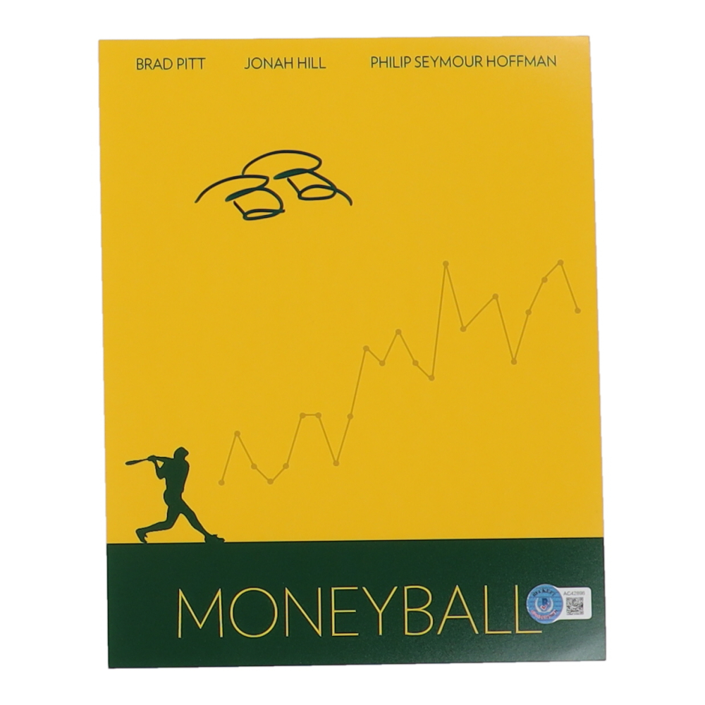 Billy Beane Signed "Moneyball" 8x10 Photo (Beckett) | Pristine Auction