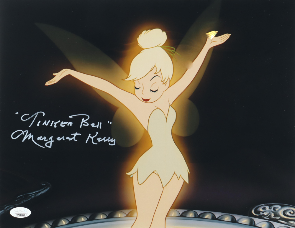Margaret Kerry Signed "Tinker Bell" 11x14 Photo Inscribed "Tinker Bell ...