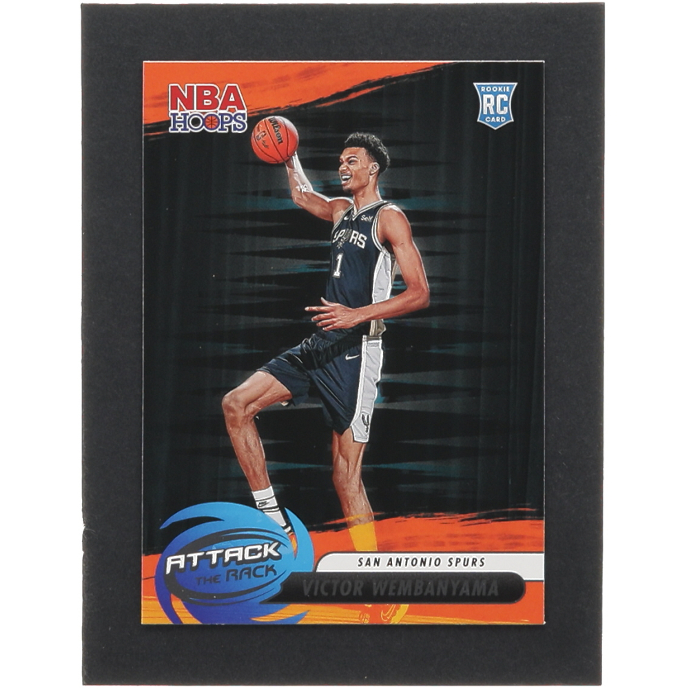 Victor Wembanyama 2023-24 Hoops Attack the Rack #1 RC | Pristine Auction