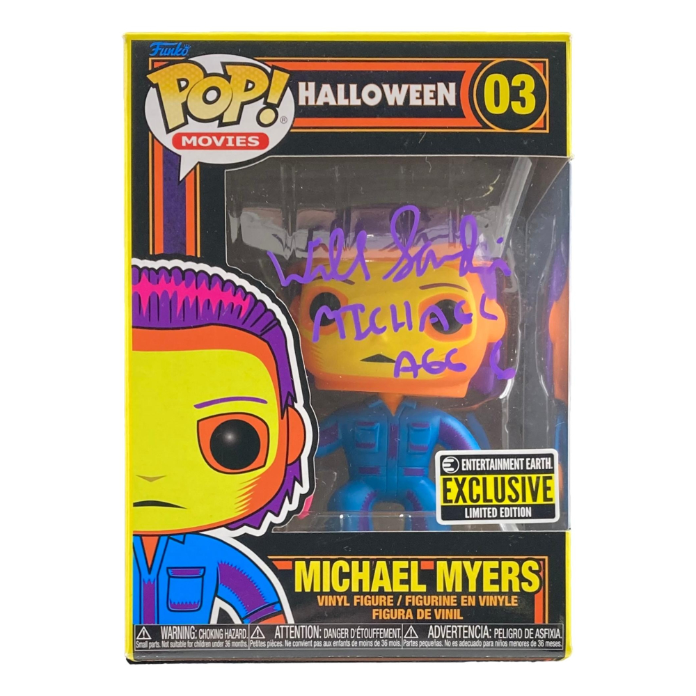 Will Sandin Signed "Michael Myers" #03 Halloween Funko Pop! Vinyl ...