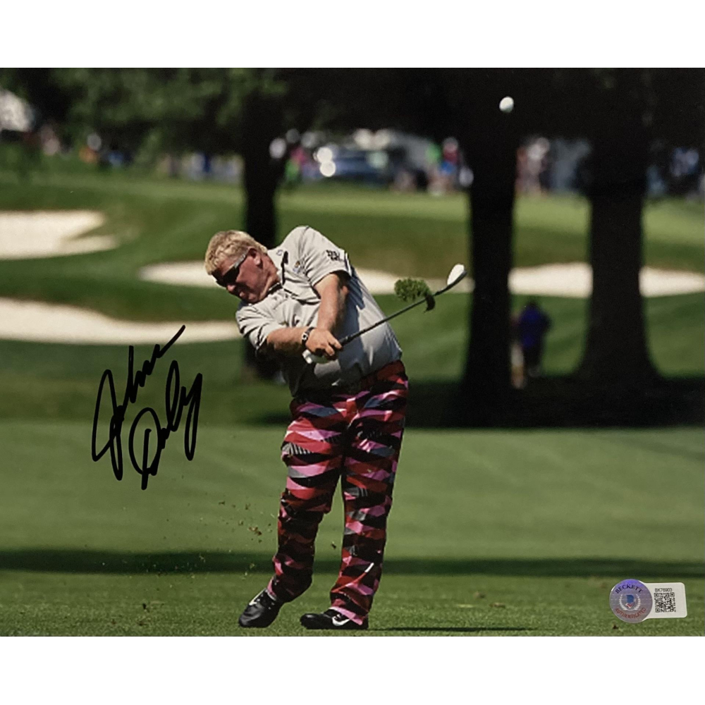 John Daly Signed 8x10 Photo (Beckett) | Pristine Auction