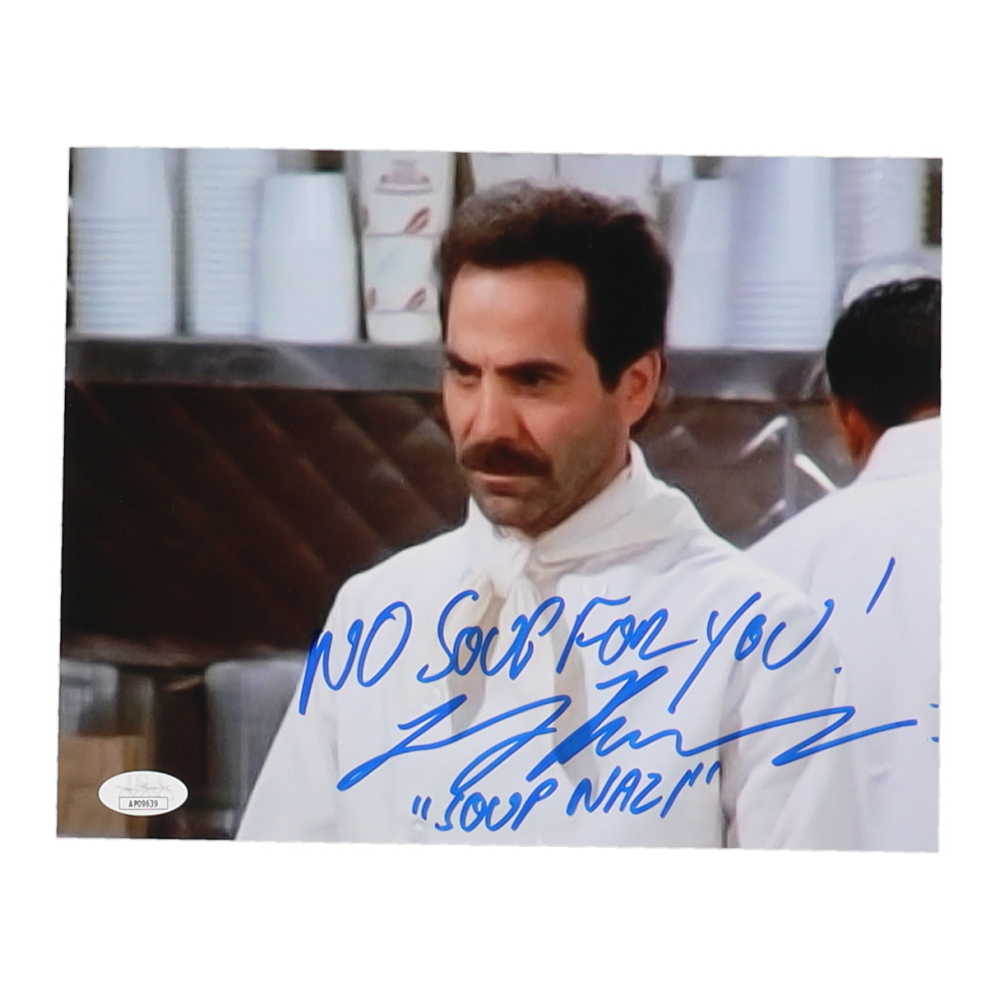 Larry Thomas Signed "Seinfeld" 8x10 Photo Inscribed "No Soup for You ...