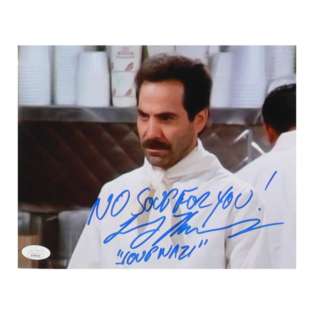 Larry Thomas Signed "Seinfeld" 8x10 Photo Inscribed "No Soup for You ...