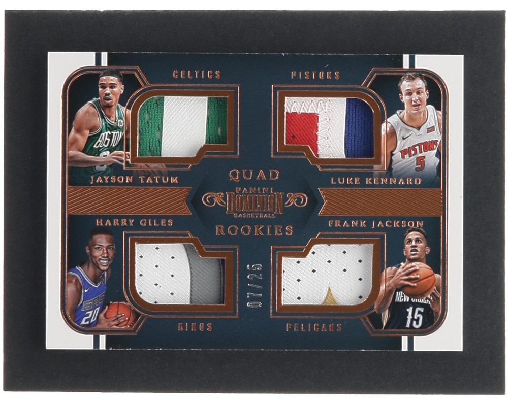 Frank Jackson / Harry Giles / Jayson Tatum / Luke Kennard 2017 Dominion ...