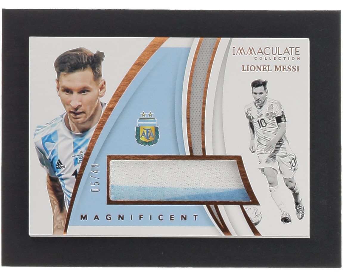 Lionel Messi 2021 Immaculate Collection Magnificent Memorabilia Bronze ...