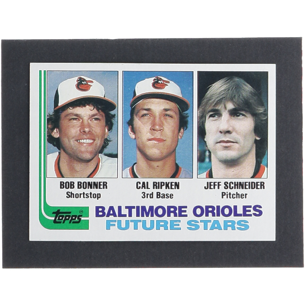 Bob Bonner Cal Ripken Jeff Schneider 1982 Topps #21 Rc | Pristine