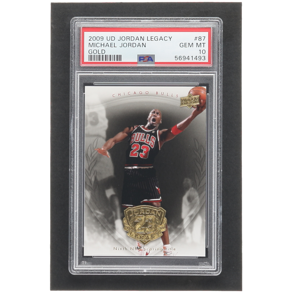 Michael Jordan 2009-10 Upper Deck Michael Jordan Legacy Collection Gold ...