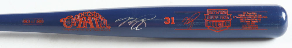 Mike Piazza Signed LE Cooperstown Hall of Fame Induction Commemorative ...