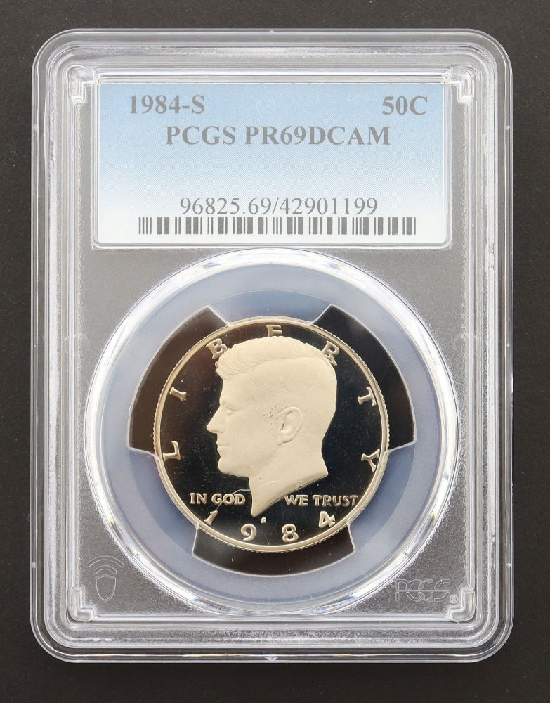 1984-S Kennedy Proof Half Dollar (PCGS PR69DCAM) | Pristine Auction