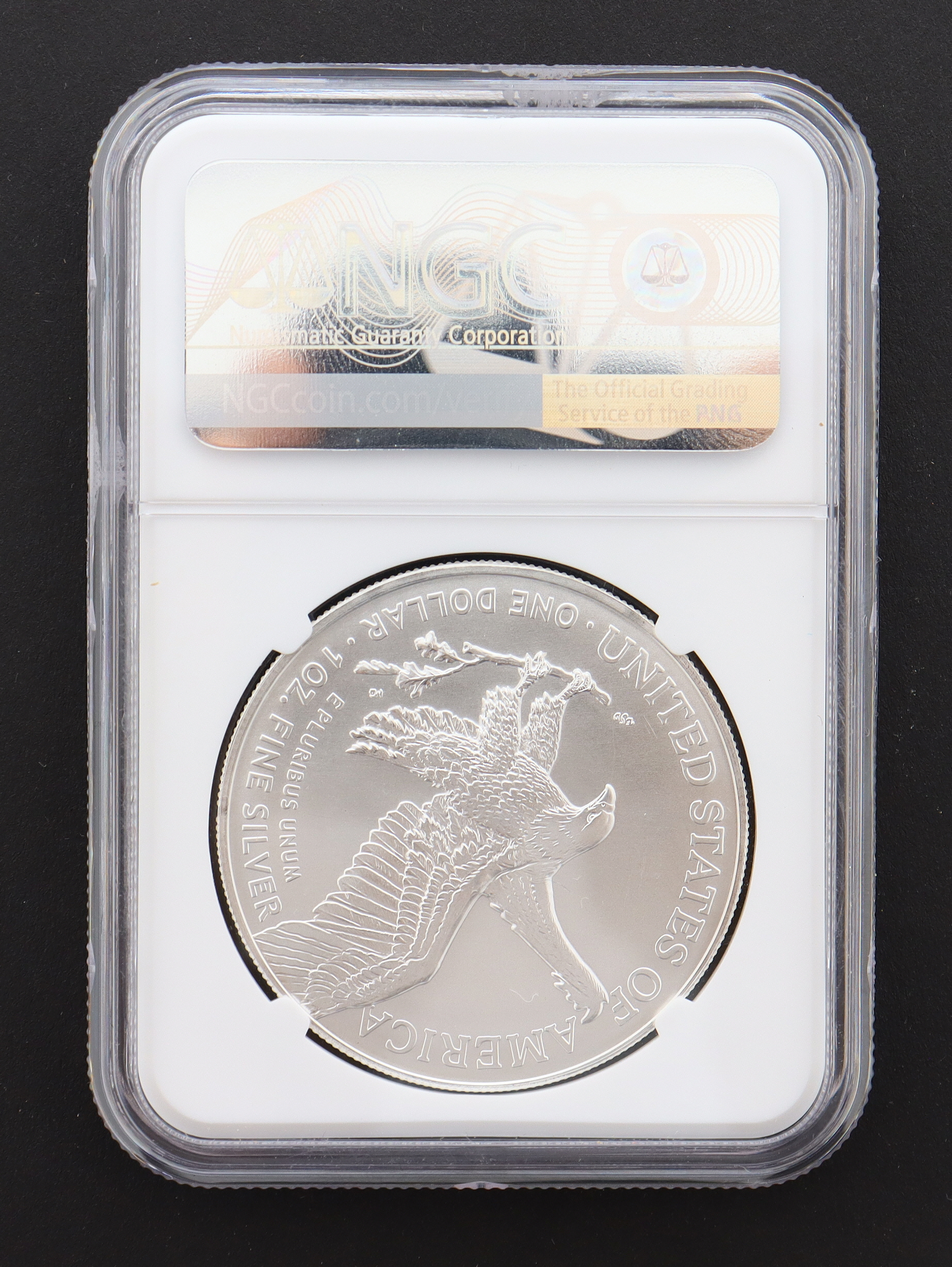 2023 American Silver Eagle - Donald Trump 45th President Label (NGC ...