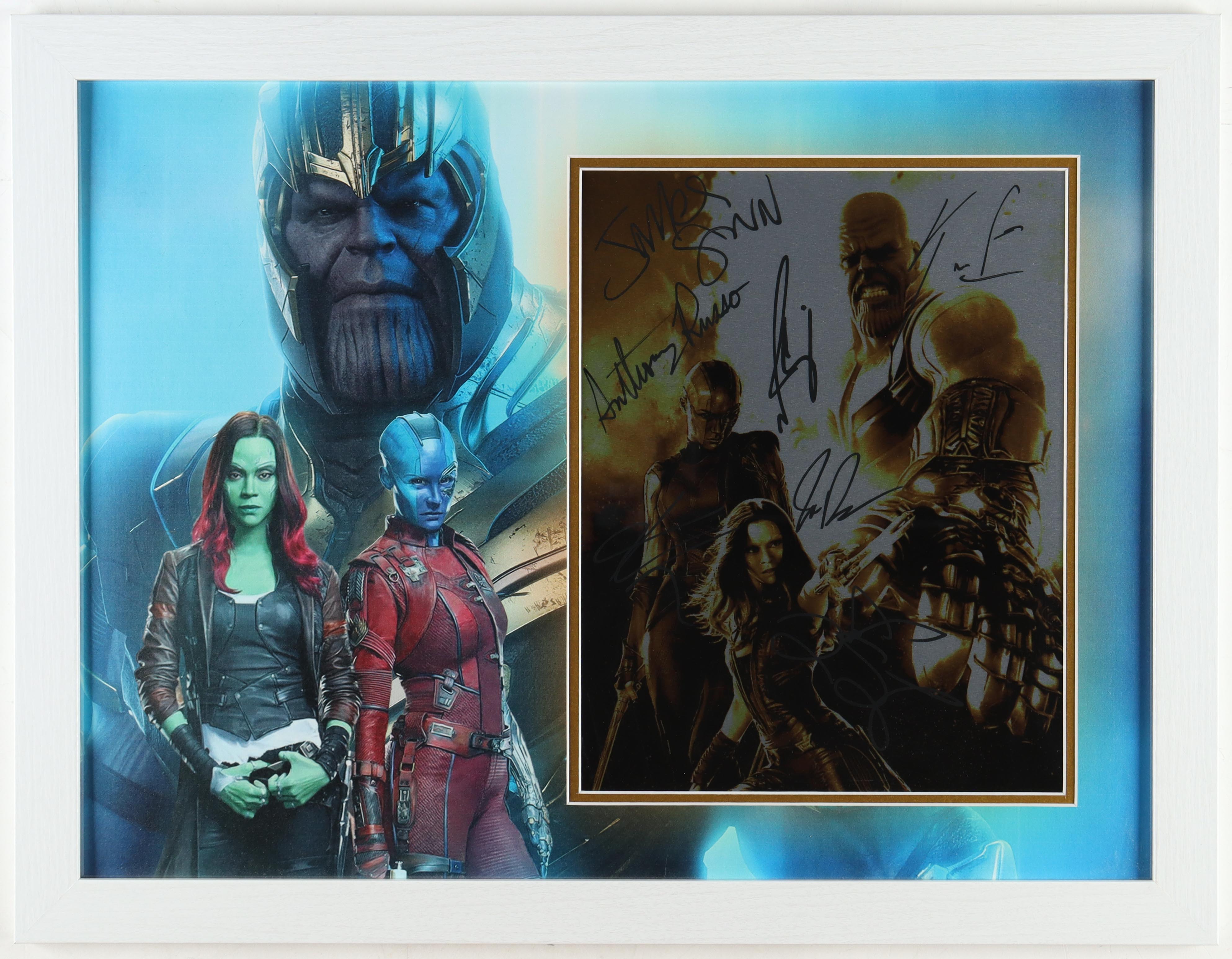 Marvel Avengers Endgame Custom Framed Photo Cast-Signed by (7) with ...