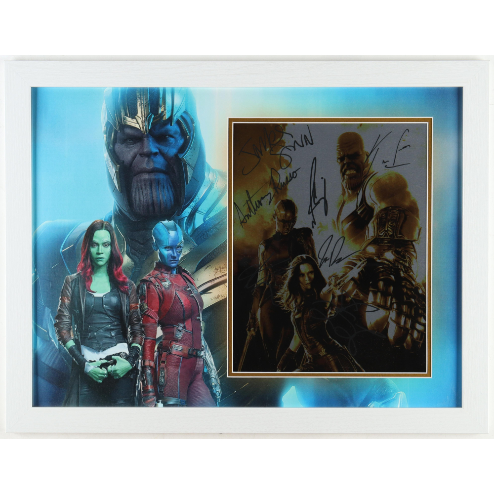 Marvel Avengers Endgame Custom Framed Photo Cast-Signed by (7) with ...