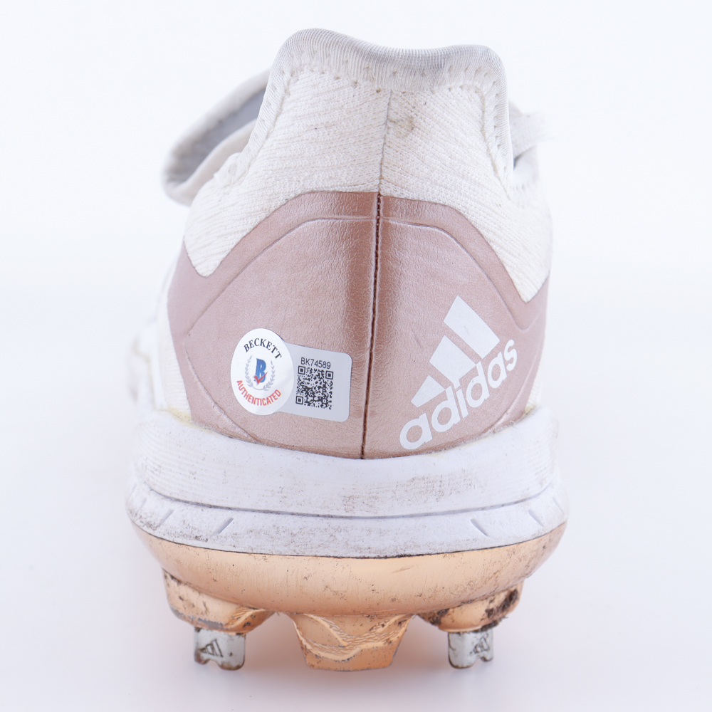 Tim Tebow Signed Game Used Adidas Cleat Inscribed "Game Used" (Beckett ...