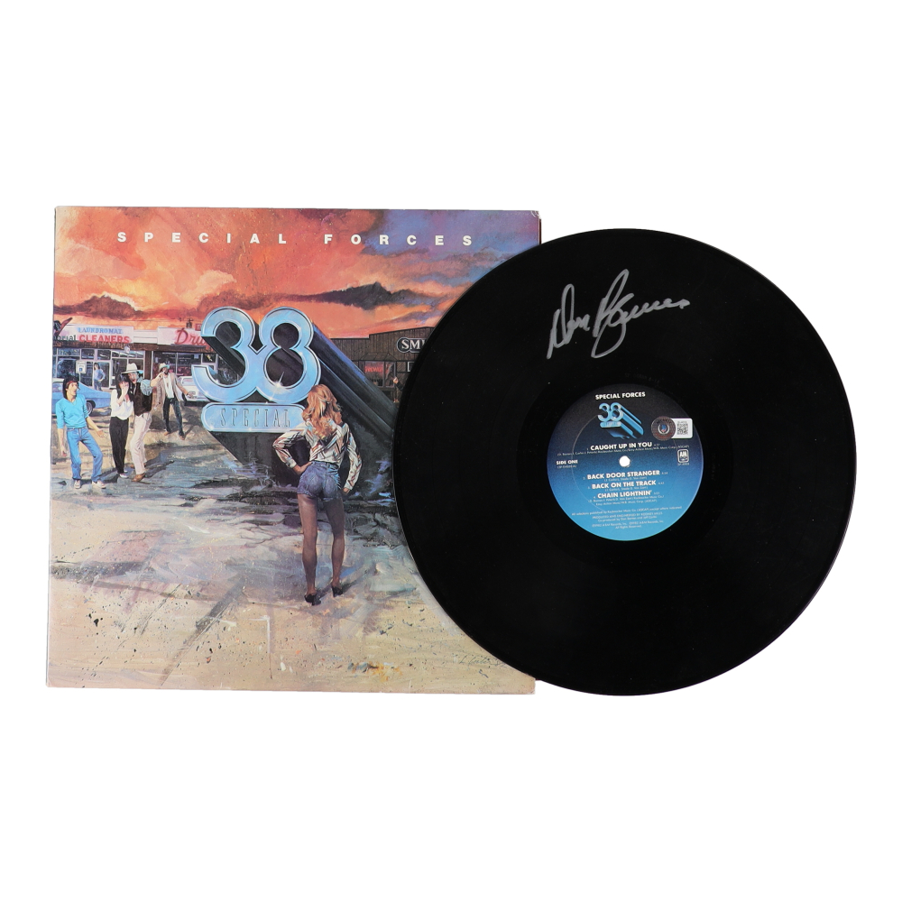 Don Barnes Signed 38 Special "Special Forces" Vinyl Record Album ...