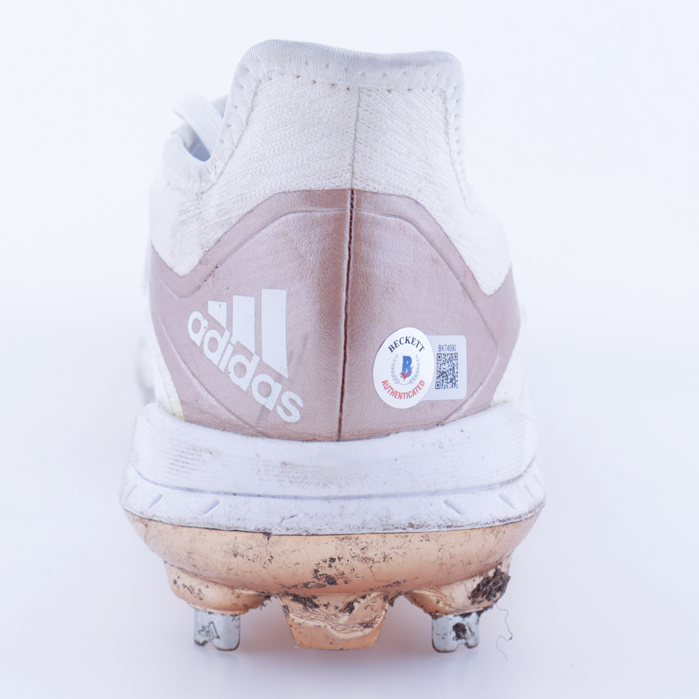 Tim Tebow Signed Game Used Adidas Cleat Inscribed "Game Used" (Beckett ...