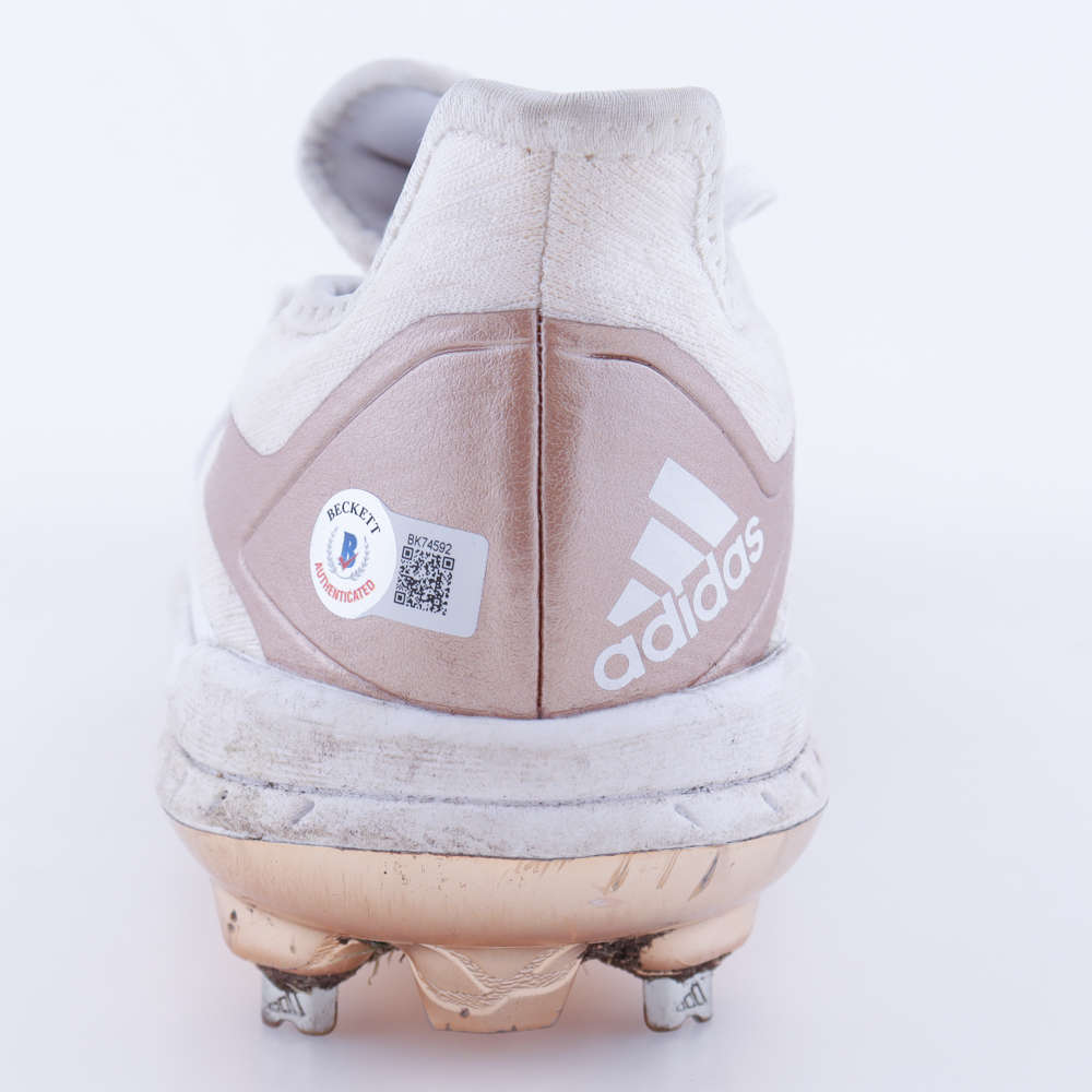 Tim Tebow Signed Game Used Adidas Cleat Inscribed "Game Used" (Beckett ...