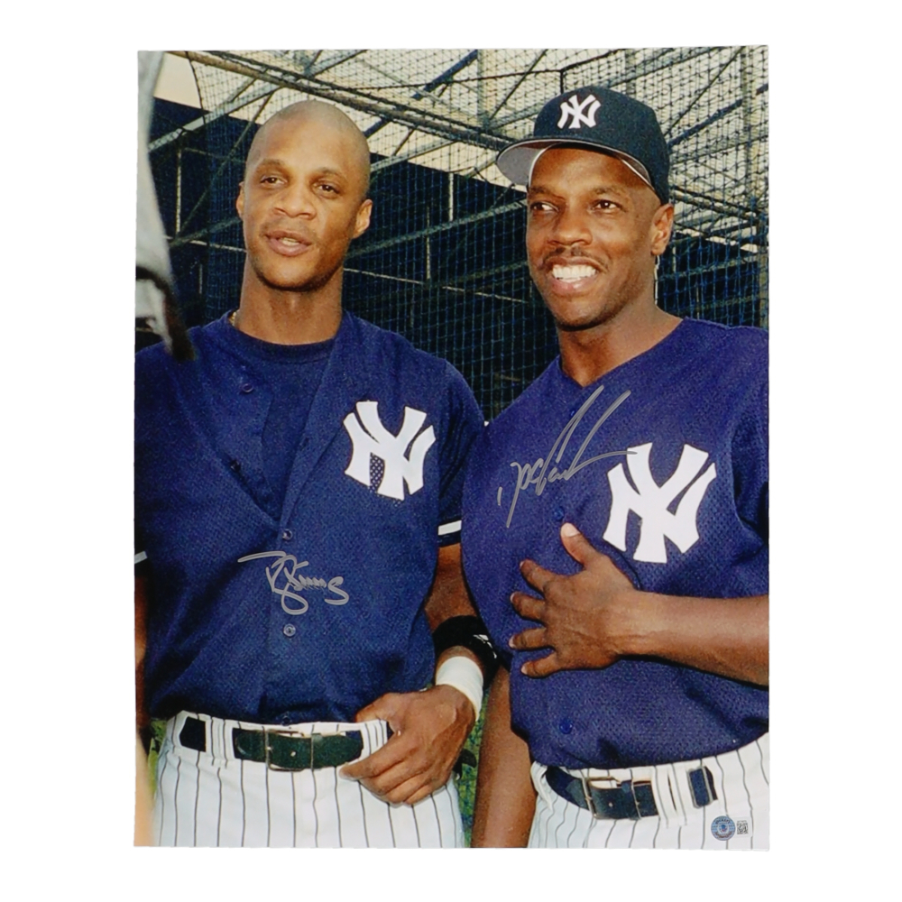 Doc Gooden & Darryl Strawberry Signed Yankees 16x20 Photo (Beckett ...