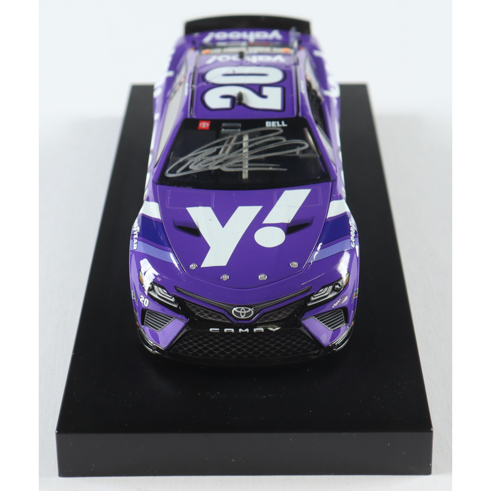 Christopher Bell Signed 2022 #20 Yahoo I 1:24 Diecast Car (PA) | Pristine Auction