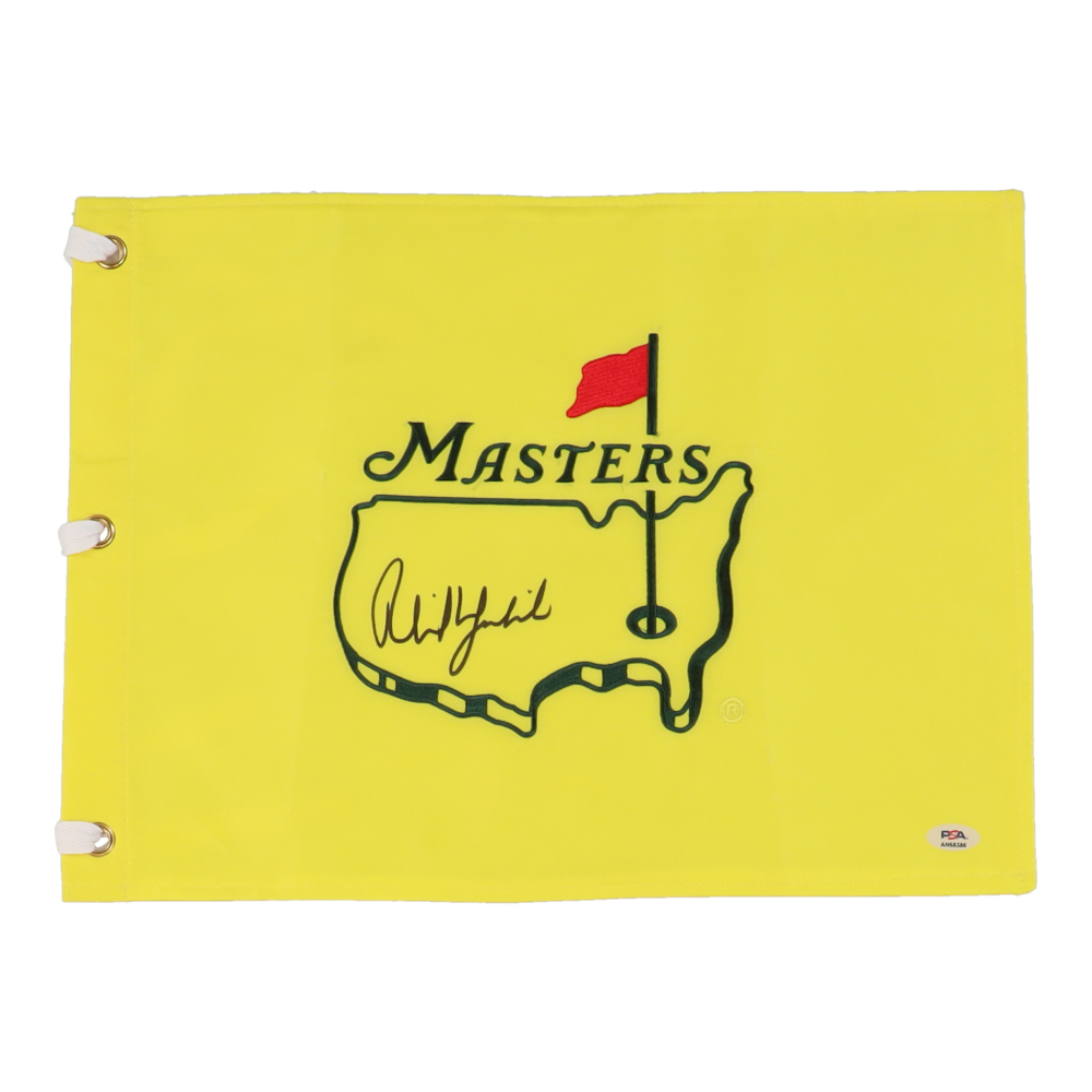 Phil Mickelson Signed Masters Tournament Pin Flag (PSA) | Pristine Auction