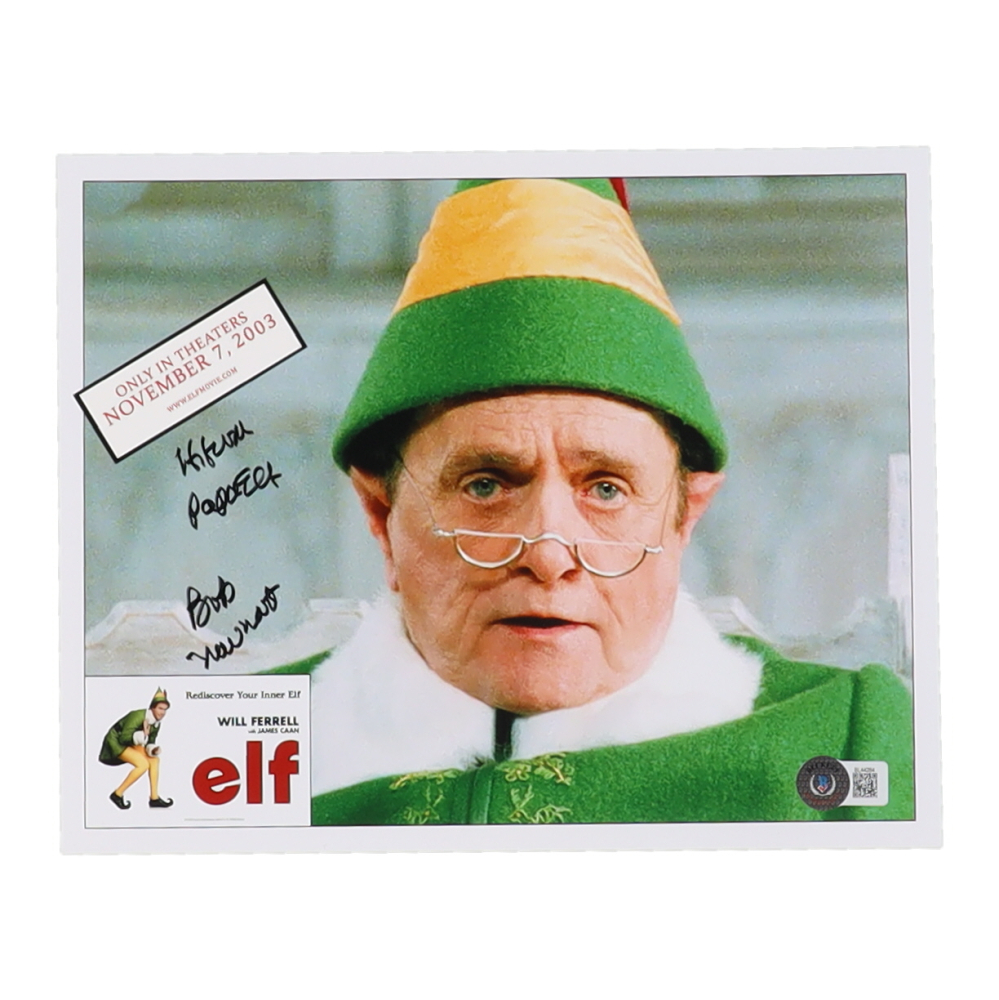 Bob Newhart Signed "Elf" 8x10 Photo Inscribed "Hi From Papa Elf ...
