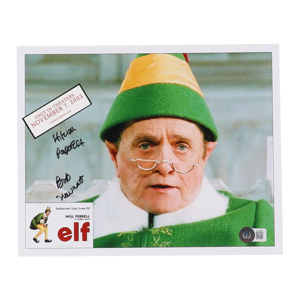 Bob Newhart Signed "Elf" 8x10 Photo Inscribed "Hi From Papa Elf ...