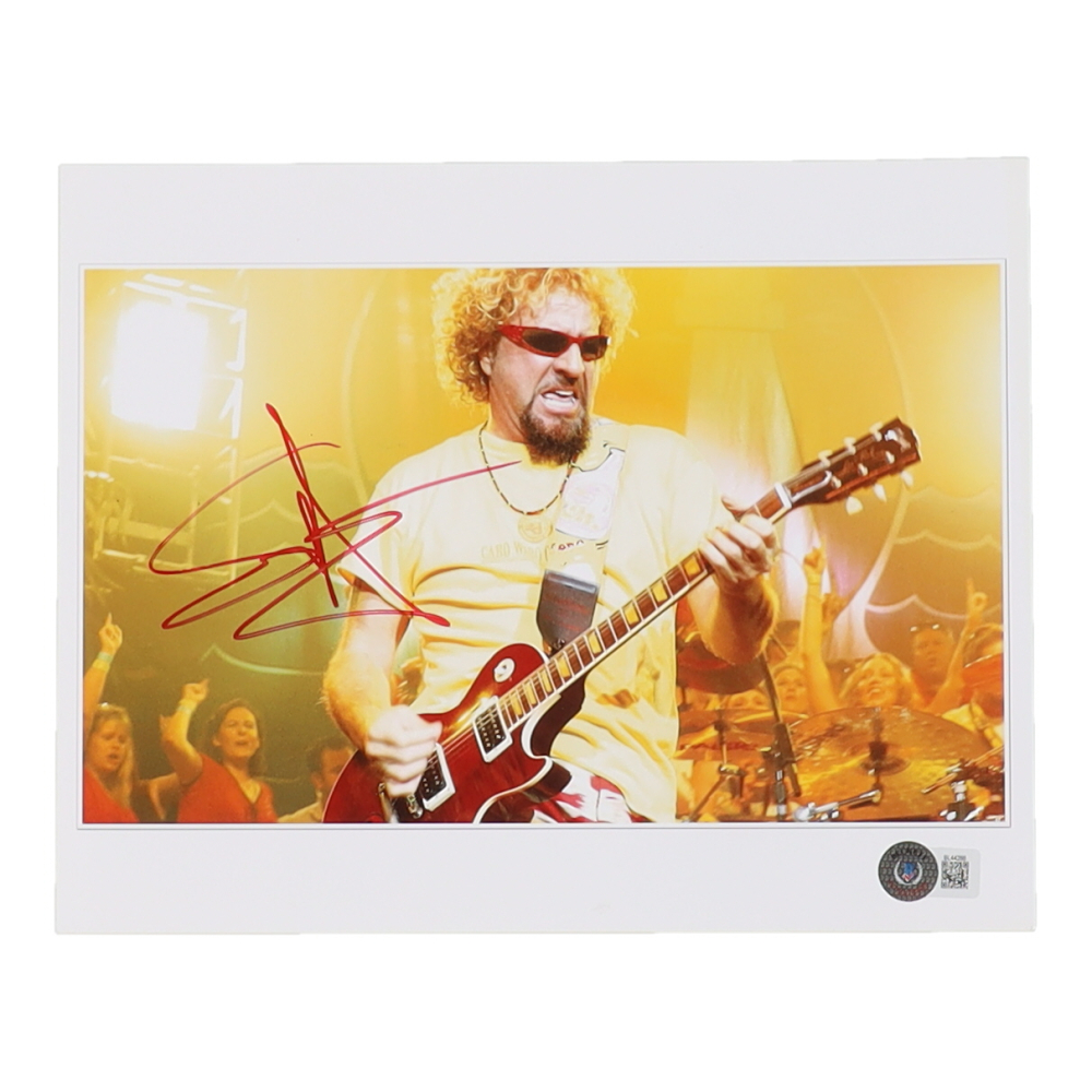 Sammy Hagar Signed 8x10 Photo (Beckett) | Pristine Auction