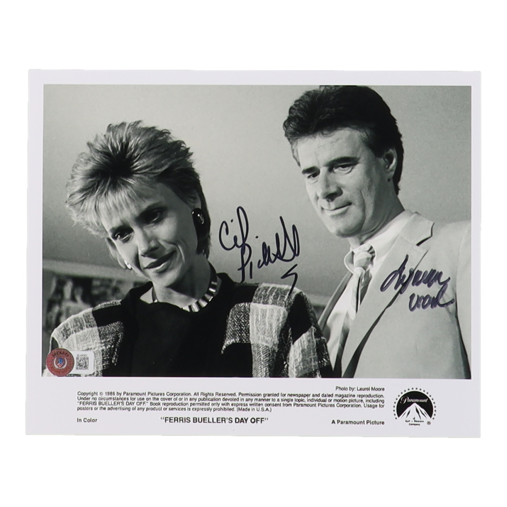 Cindy Pickett & Lyman Ward Signed "Ferris Bueller's Day Off" 8x10 Photo ...