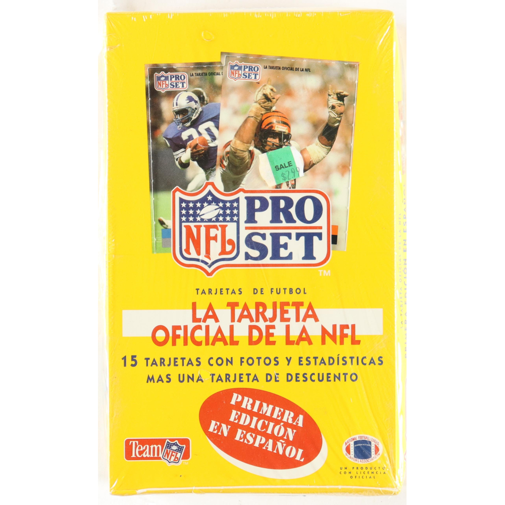 1991 Pro Set Series 1 Spanish Football Wax Box with (36) Packs | Pristine Auction